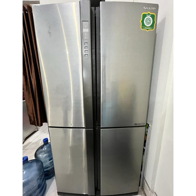 Jual Kulkas Sharp 4 pintu SJ-IF85PB-SL | Shopee Indonesia