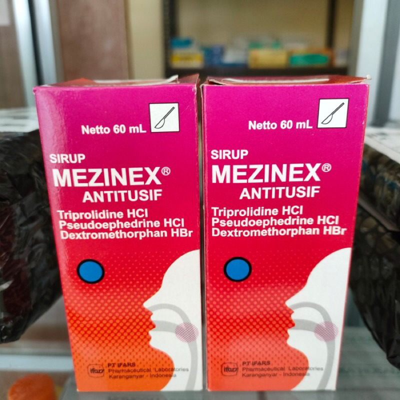 Jual Mezinex Antitusif Sirup 60 ml | Shopee Indonesia