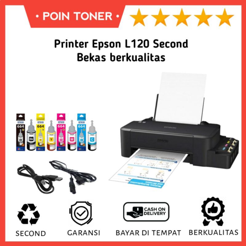 Jual Printer Epson L120 Second Siap pakai | Shopee Indonesia