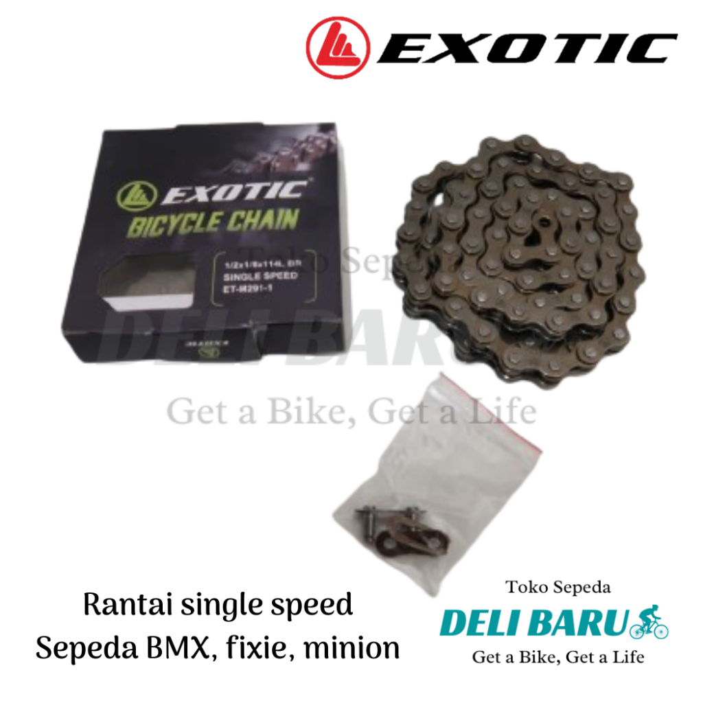 Jual Exotic Rantai single speed sepeda BMX fixie minion | Shopee Indonesia