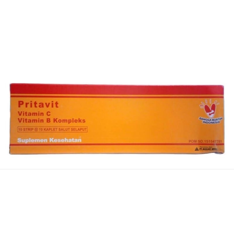 Jual Pritavit 10 Kaplet (multivitamin) | Shopee Indonesia