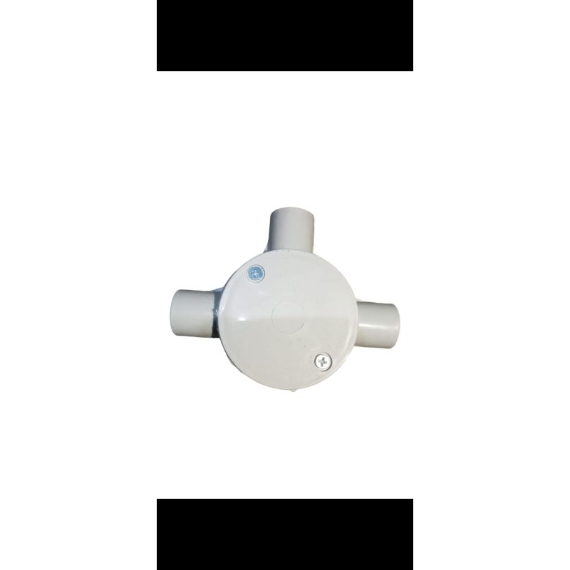 Jual T DUS doos cabang 3 putih sambungan kabel listrik | Shopee Indonesia