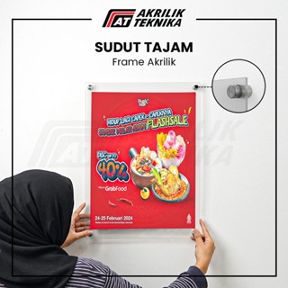 Jual Frame Bingkai Display Poster Akrilik Menu Dinding - Ukuran A0 | Shopee Indonesia