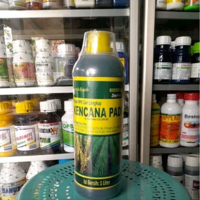 Jual Pupuk NPK Cair Lengkap Kencana Padi Kemasan 1 Liter | Shopee Indonesia