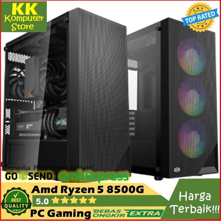 Jual Pc Rakitan Gaming AMD Ryzen 5 8500G - Ram 32Gb ddr5 - Ssd 256Gb | Shopee Indonesia