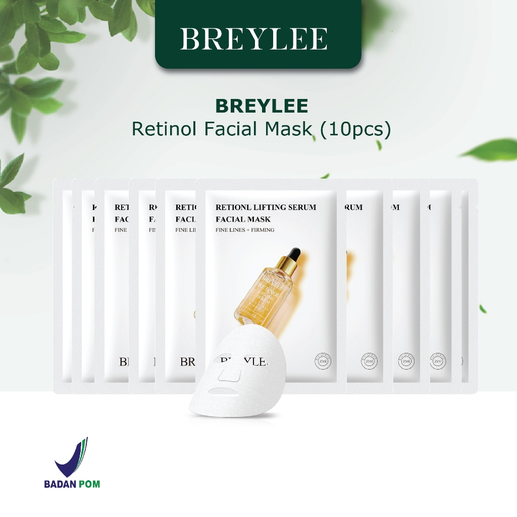 Jual BREYLEE Retinol Sheet Mask - Anti Aging & Membantu Mengencangkan ...