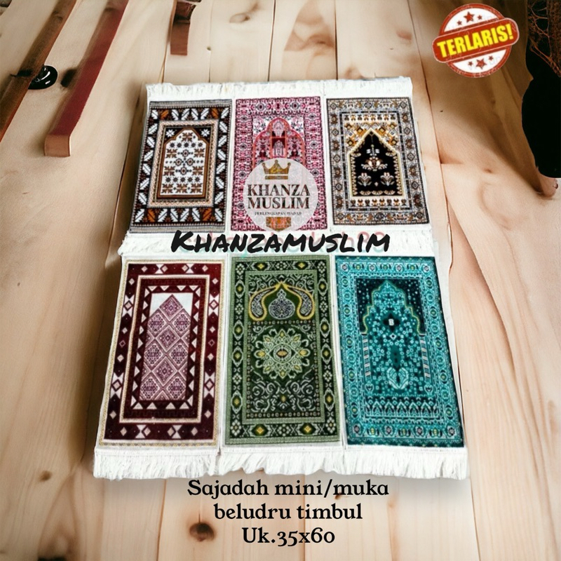 Jual SAJADAH MUKA/Mini premium | SEJADAH turkiye anak/sujud KUALITAS ...