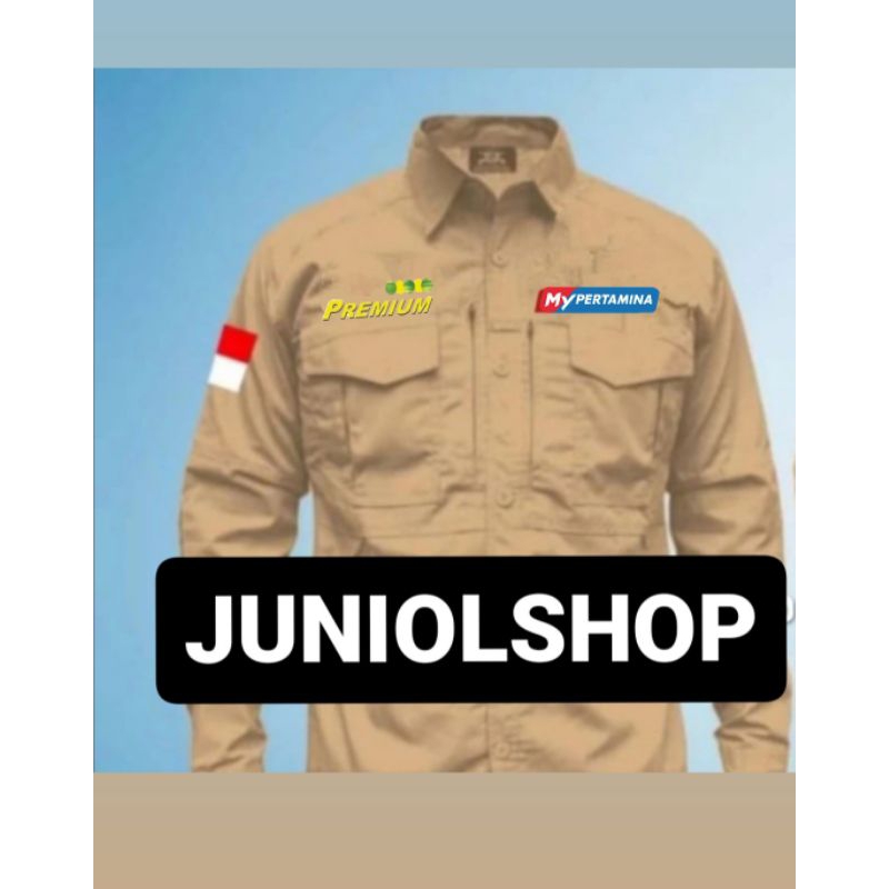 Jual KEMEJA MY PERTAMINA PREMIUM/KEMEJA TACTICAL PERTAMINA/KEMEJA ...