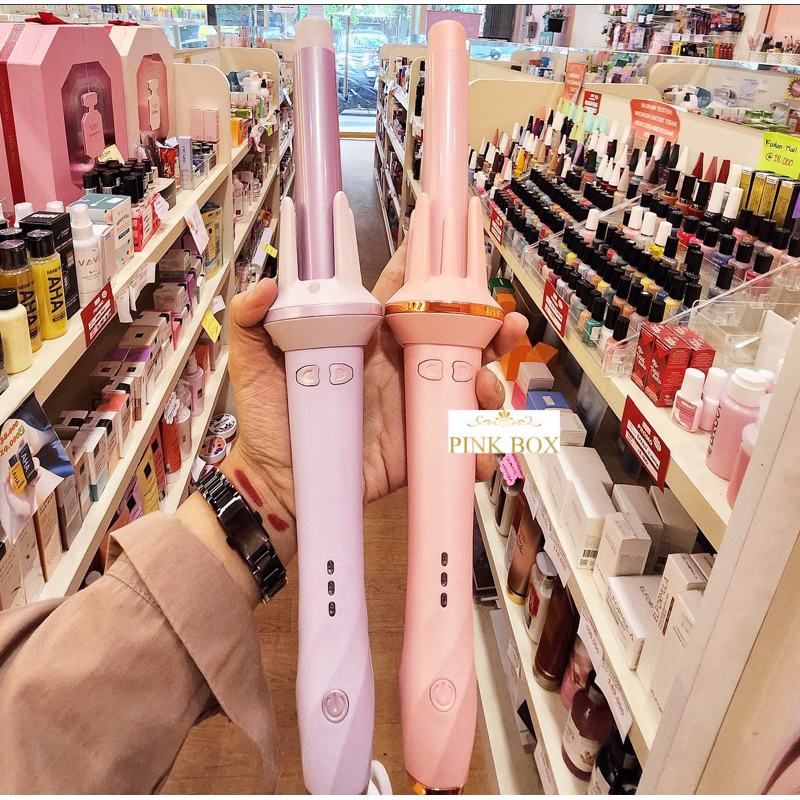 Jual [PINKBOX] PREMIUM QUALITY! CATOK CURLY AUTOMATIC LIBRA / CATOK ...