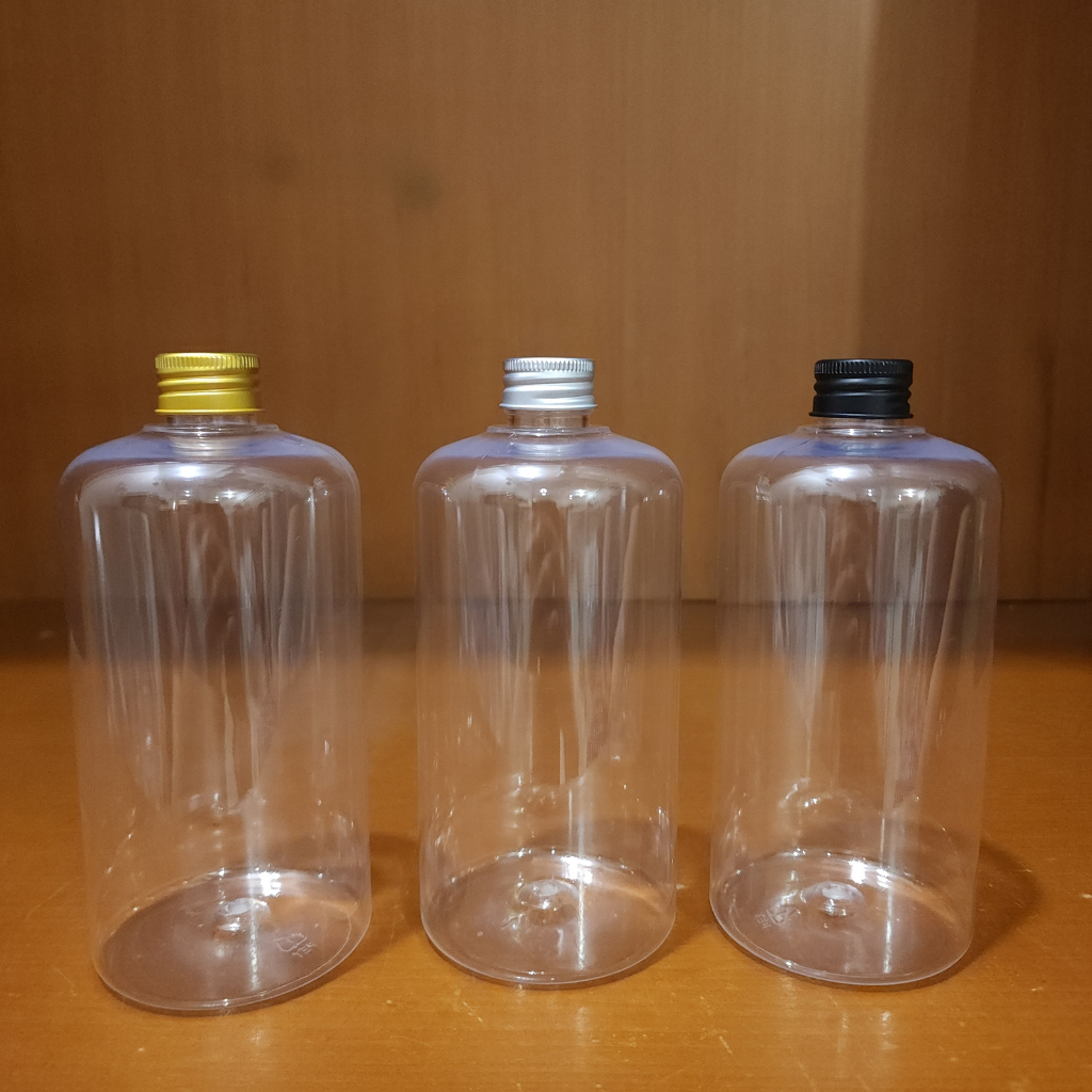 Jual Botol 500ml Tutup Ulir Aluminium - Botol Minyak 500 ml Botol Obat ...
