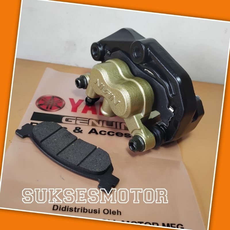 Jual caliper kaliper cakram pala babi rem depan assy + kampas motor yamaha fizr f1zr jupiter z ...