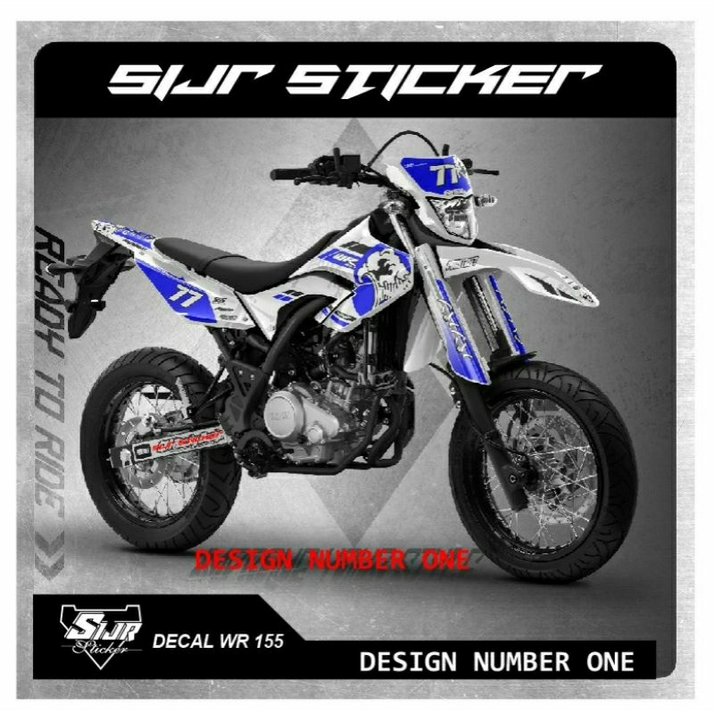 Jual (COD) TERBARU Decal Sticker Motor Cross Yamaha WR155 Full body ...