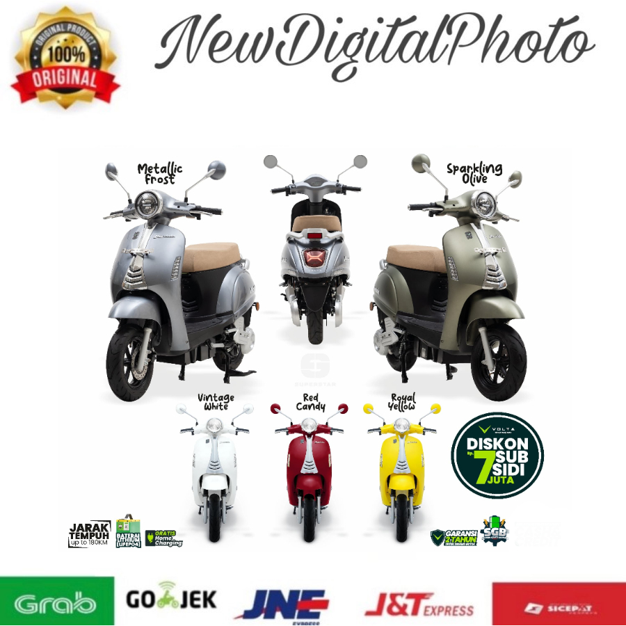 Jual VOLTA Mandala Sepeda Motor Listrik [ OTR JABODETABEK ] | Shopee ...