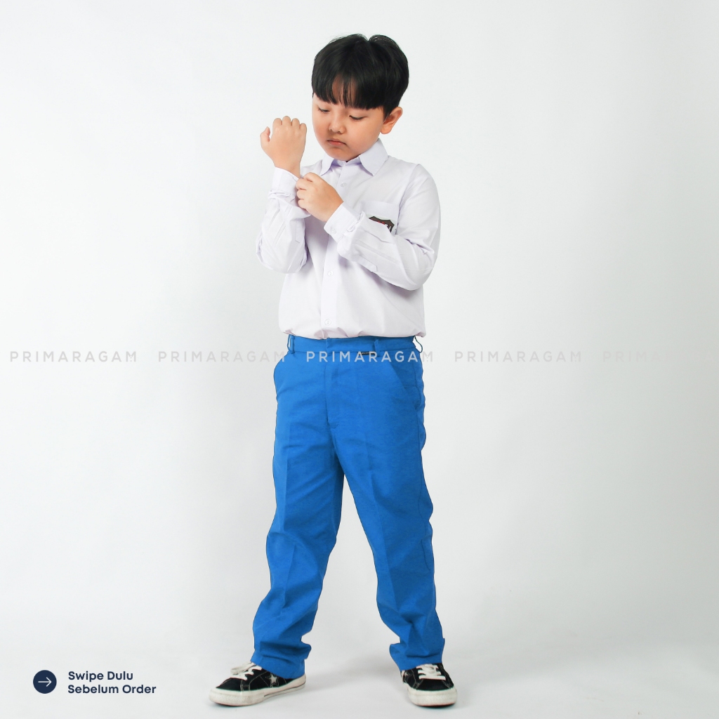 Jual Primaragam Celana Seragam Sekolah Sd Biru Elektrik Laki Laki Mi ...