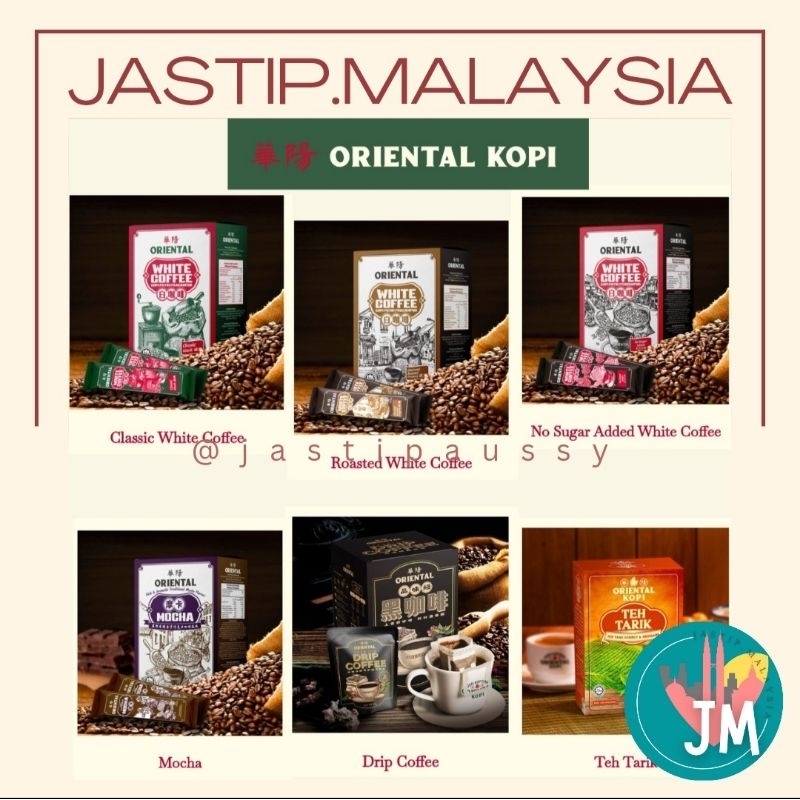 Jual ORIENTAL KOPI MALAYSIA ORIGINAL JASTIP KUALA LUMPUR MURAH SALE ...