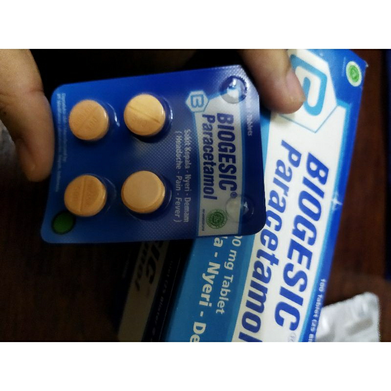 Jual Biogesic (Paracetamol) | Shopee Indonesia