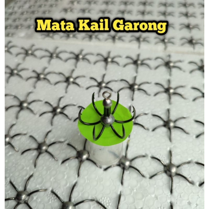 Jual Mata Kail Garong, Mata Kail Ikan Baronang, Kail Jangkar | Shopee ...