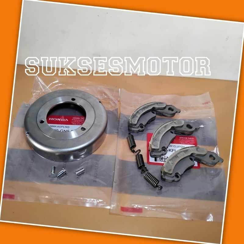 Jual mangkok lonceng only otomatis + kampas ganda only ((KFL) motor Honda grand legenda supra ...