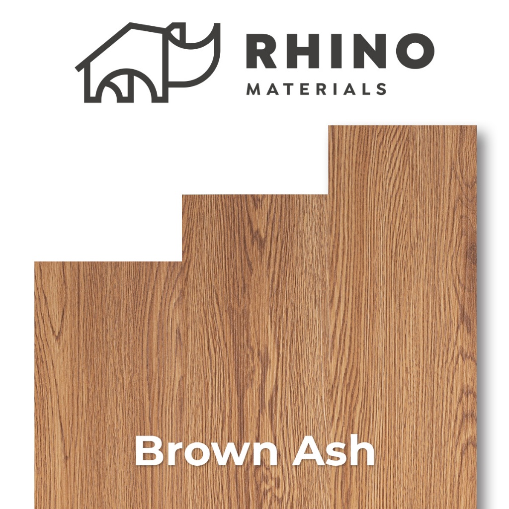 Jual Lantai Kayu SPC 5mm - Rhino Brown Ash | Shopee Indonesia