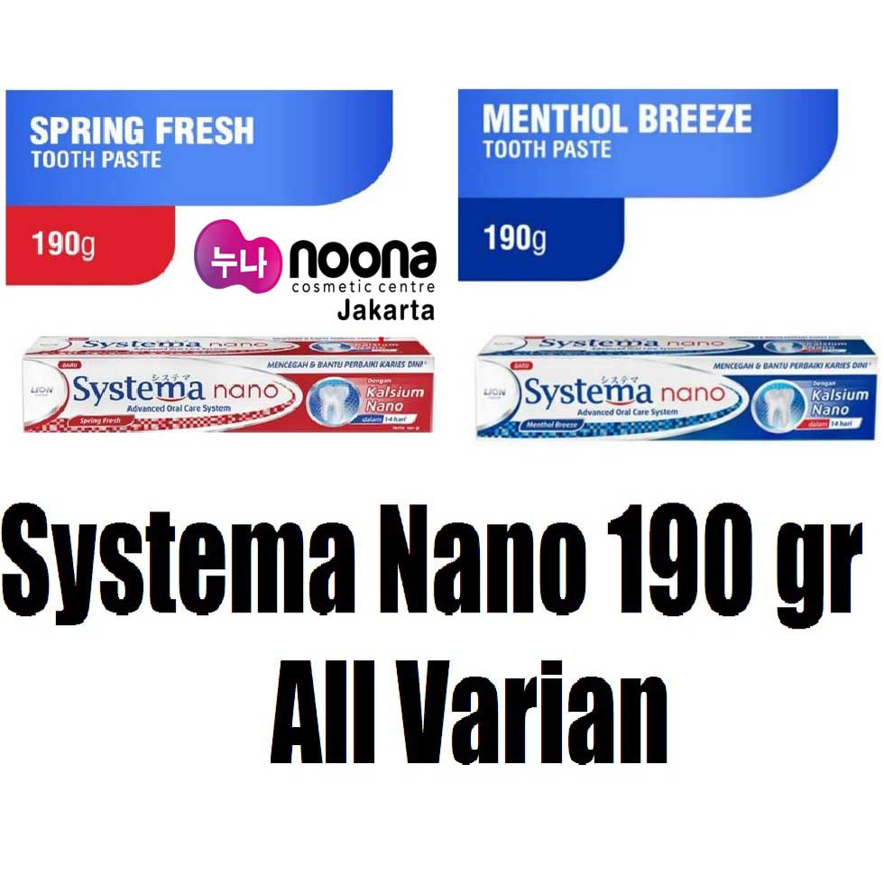 Jual SYSTEMA NANO ADVANCED ORAL CARE SYSTEM 190 GR | Shopee Indonesia