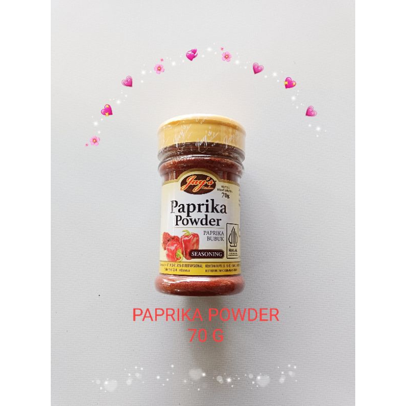 Jual PAPRIKA POWDER 70GR JAYS/BUBUK PAPRIKA | Shopee Indonesia