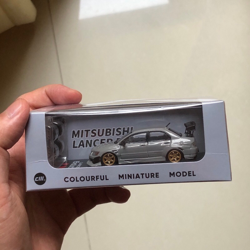 Jual CM Model Mitsubishi Lancer Evolution IX Voltex Grey | Shopee Indonesia