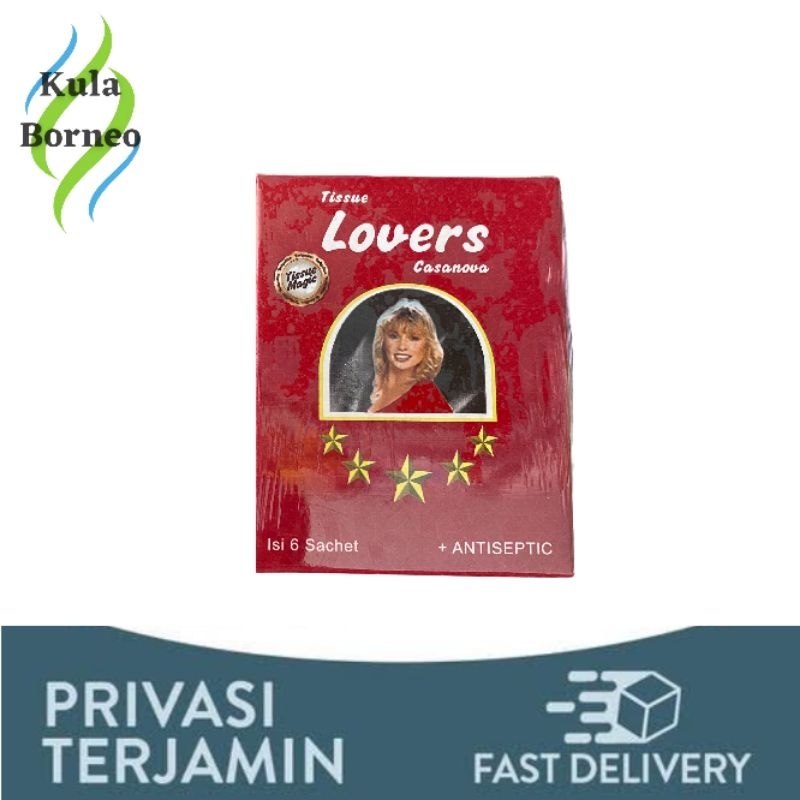 Jual TISUE LOVERS MERAH AROMA CASSANOVA / TISU MAGIC | Shopee Indonesia
