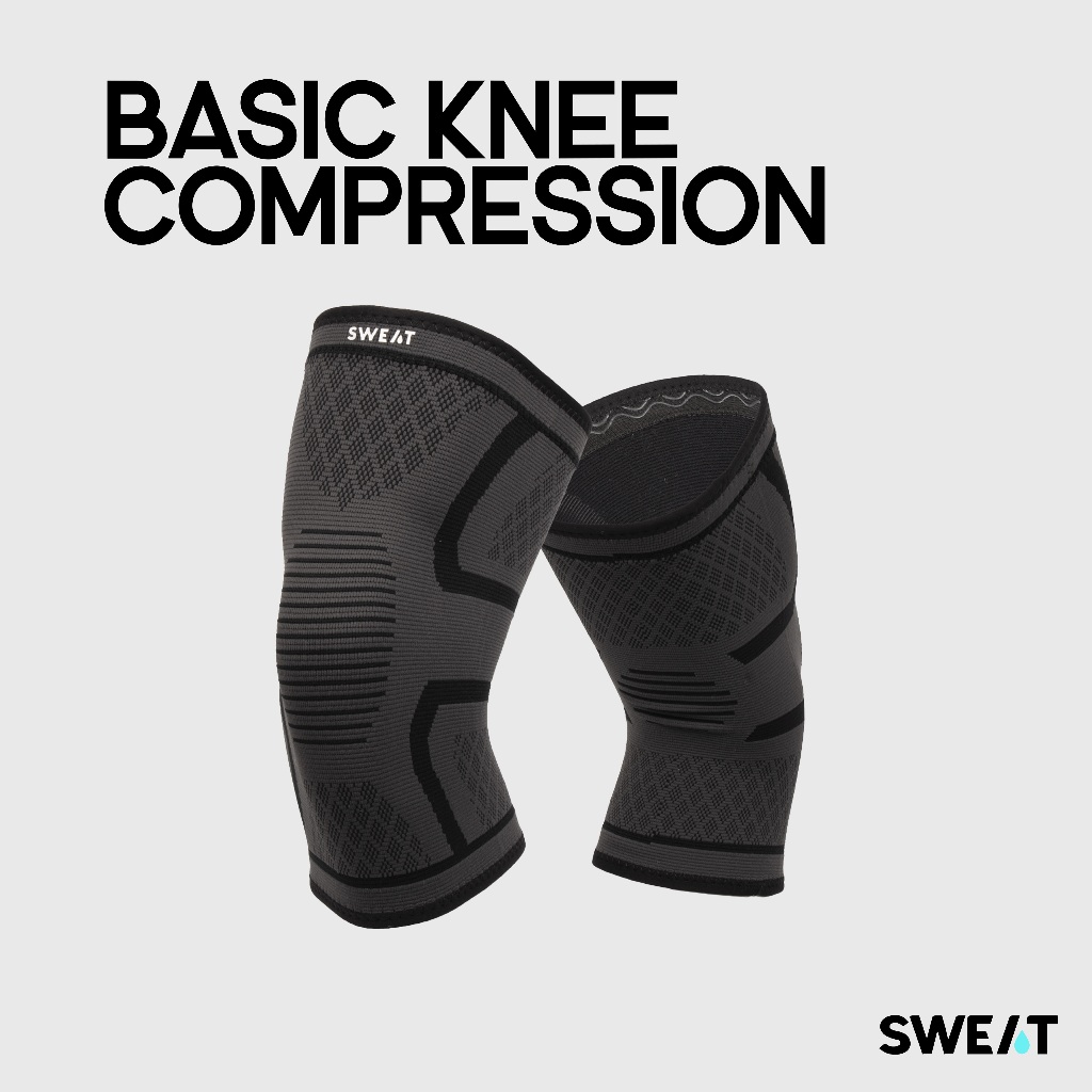 Jual SWEAT - Basic Knee Compression | Deker Pelindung Lutut - Knee ...