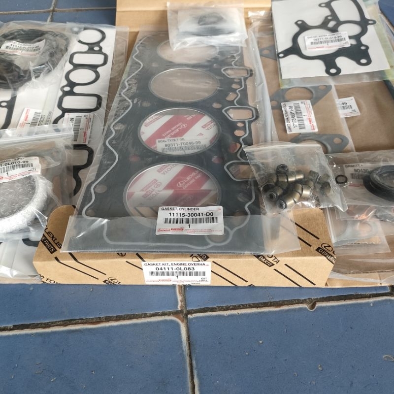 Jual Packing Full Set Engine Overhaul Grafit Kijang Inova Disel Fortuner Non Vnt 2KD Original ...