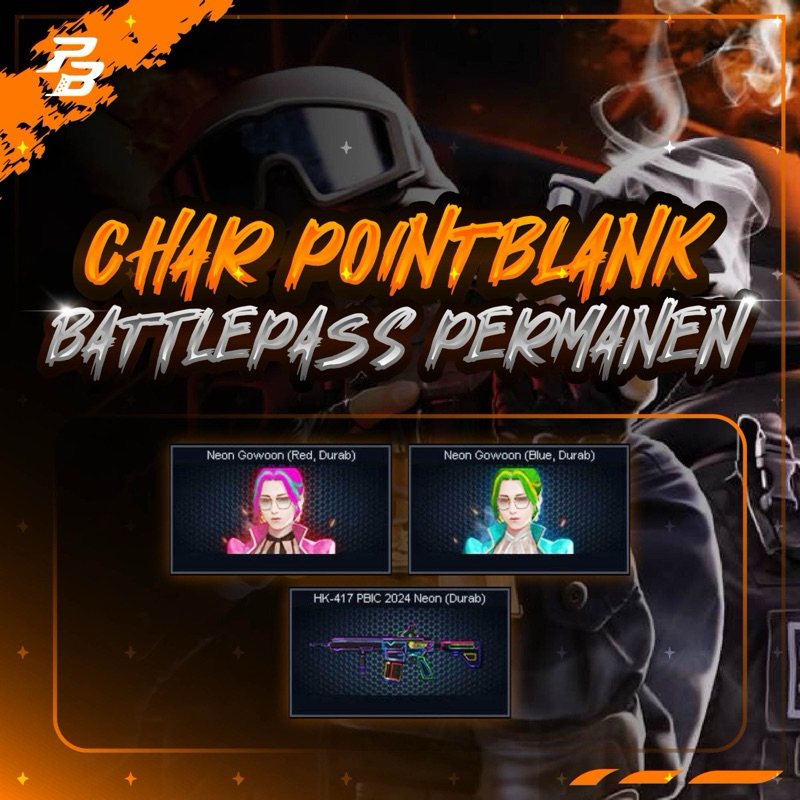 Jual CHAR PB POINTBLANK / lTEM PERMANENTS (POINTBLANK) | Shopee Indonesia