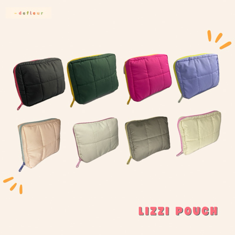 Jual Lizzi Pouch Puffy Pouch Multifunction Pouch (Pouch Make up ...