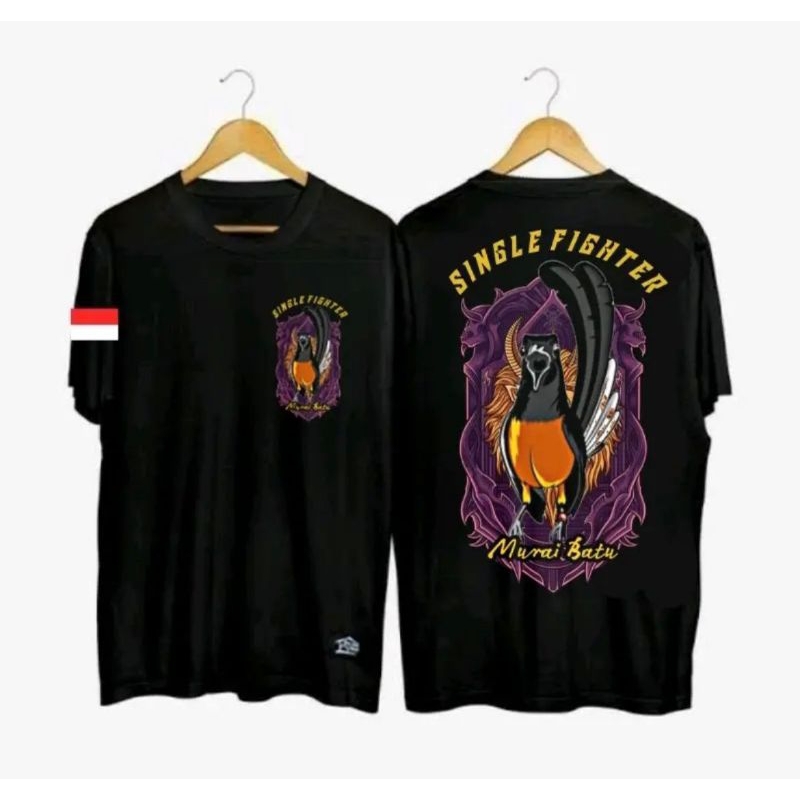 Jual KAOS SINGLE FIGHTER MURAI BATU LOGO UNGU | Shopee Indonesia
