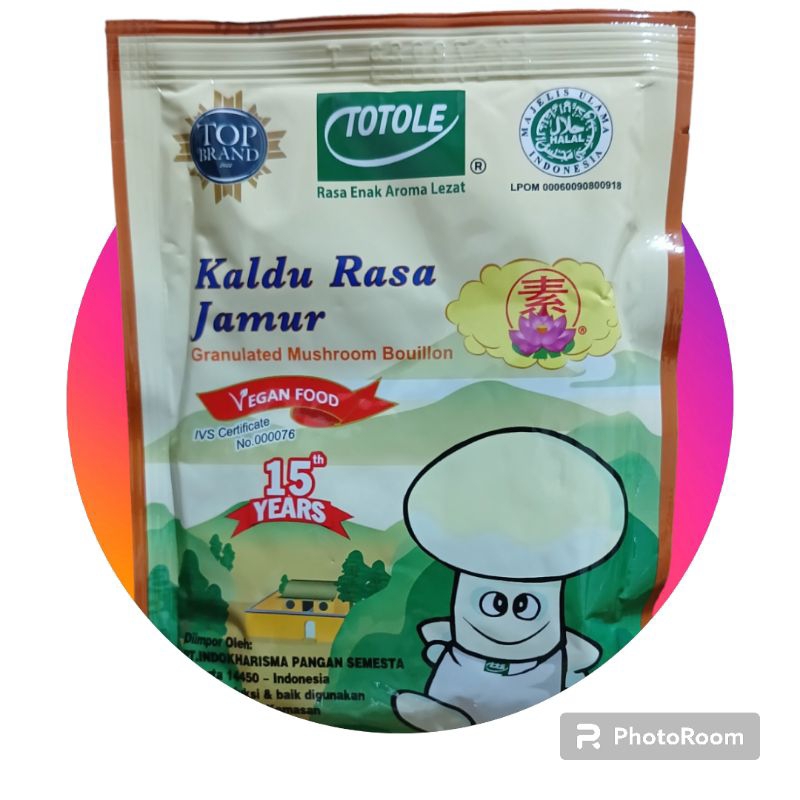 Jual Totole kaldu rasa jamur 40gr penyedap rasa enak aroma lezat untuk ...