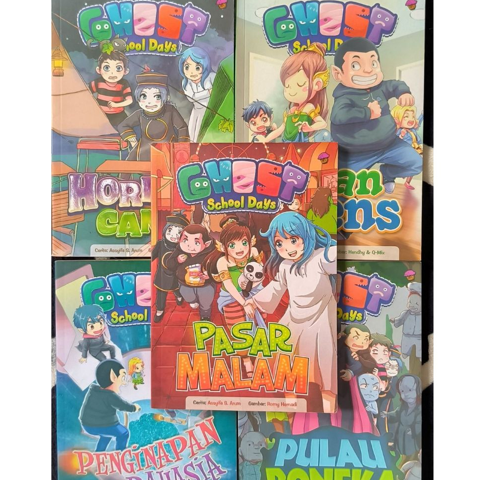 Jual Buku komik anak Preloved, Ghost School Days, Darko, NextG, Horror ...