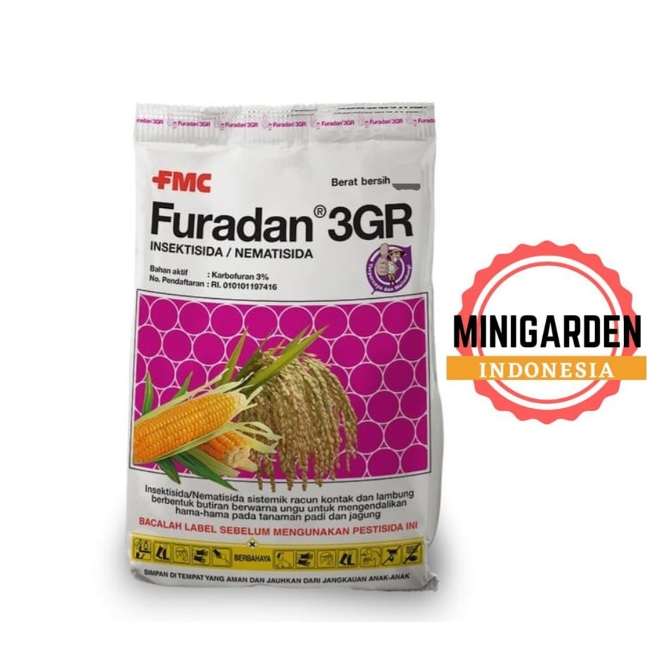 Jual FURADAN 2KG OBAT INSEKTISIDA FURADAN 3GR nematisida pengendali ...