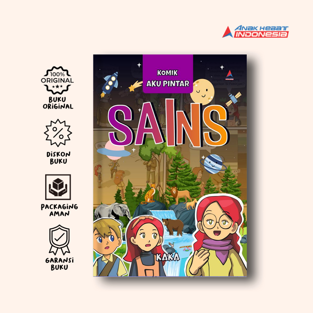 Jual Buku Komik Aku Pintar Sains - Kaka - Anak Hebat Indonesia | Shopee ...