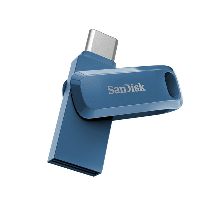 Jual Flashdisk Sandisk 64GB OTG CTM USB 3.0 Type C NAVY BLUE | Shopee ...