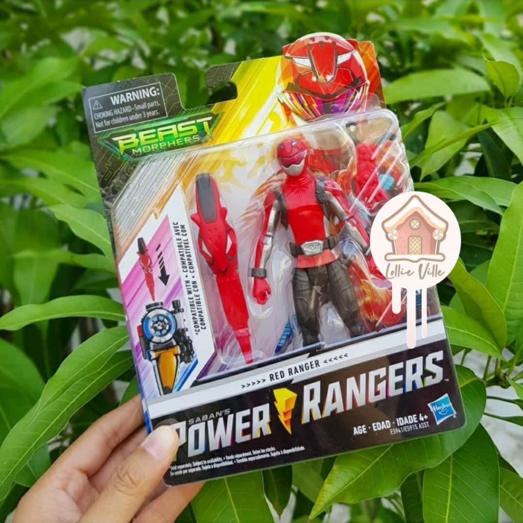 Jual Power Rangers Beast Morphers Morph X Key Red Ranger | Shopee Indonesia