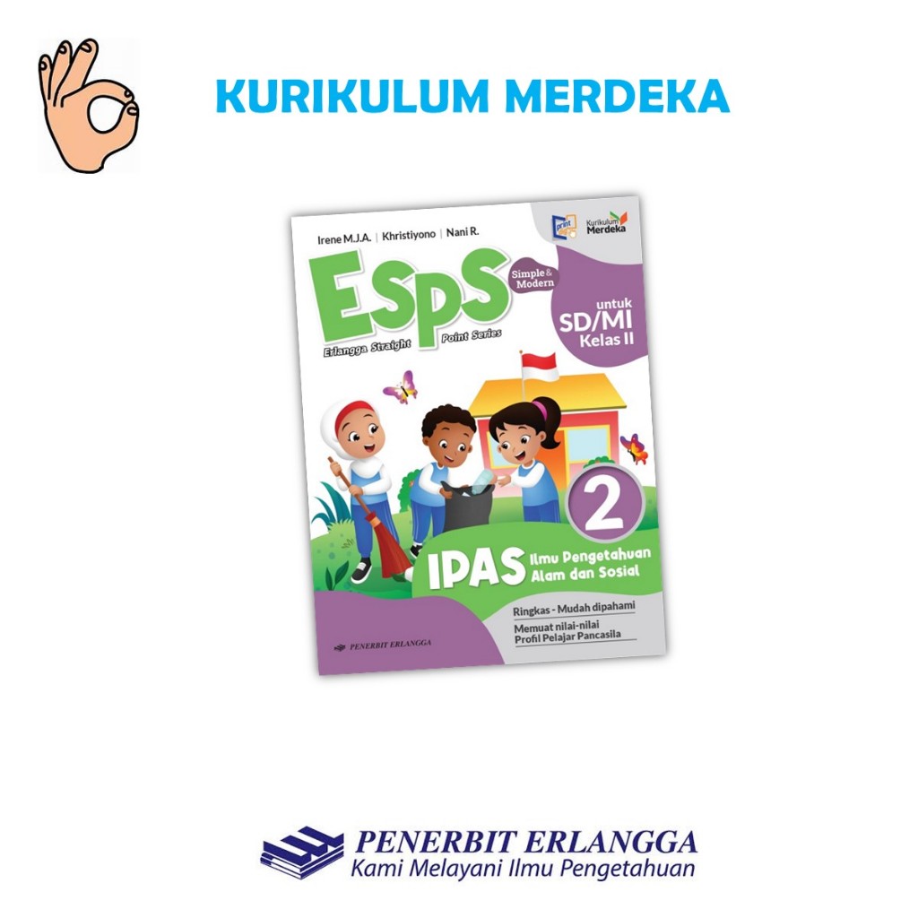 Jual Esps Ipas SD Kelas 1 2 3 4 5 6 Vol 1 dan 2 - Kurikulum Merdeka | Shopee Indonesia