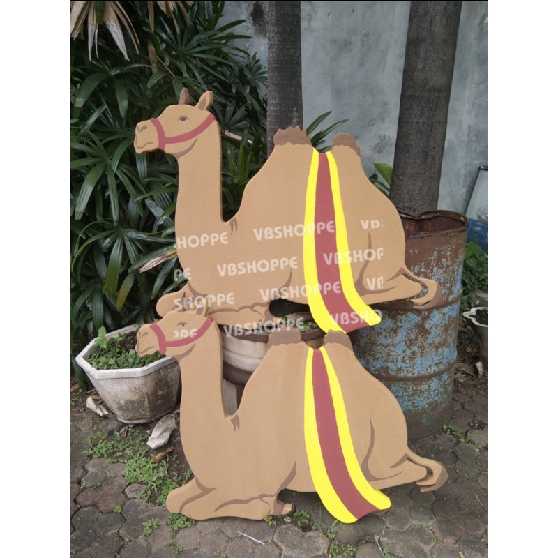 Jual BACKDROP DEKORASI JUMBO POHON KURMA UNTA CAMEL BEDUG RAMADHAN ...