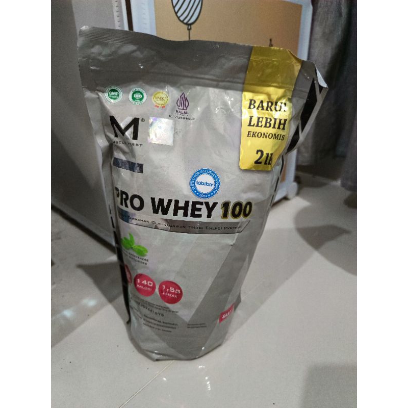 Jual MUSCLE FIRST Pro Whey 100 2lbs/900gr - Whey Protein Suplemen ...