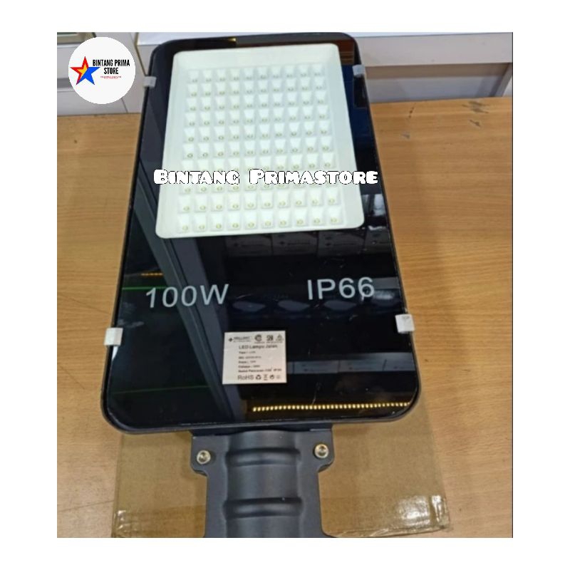 Jual Lampu Jalan LED PJU 100W Putih Street Lamp 100W Brilliant | Shopee ...