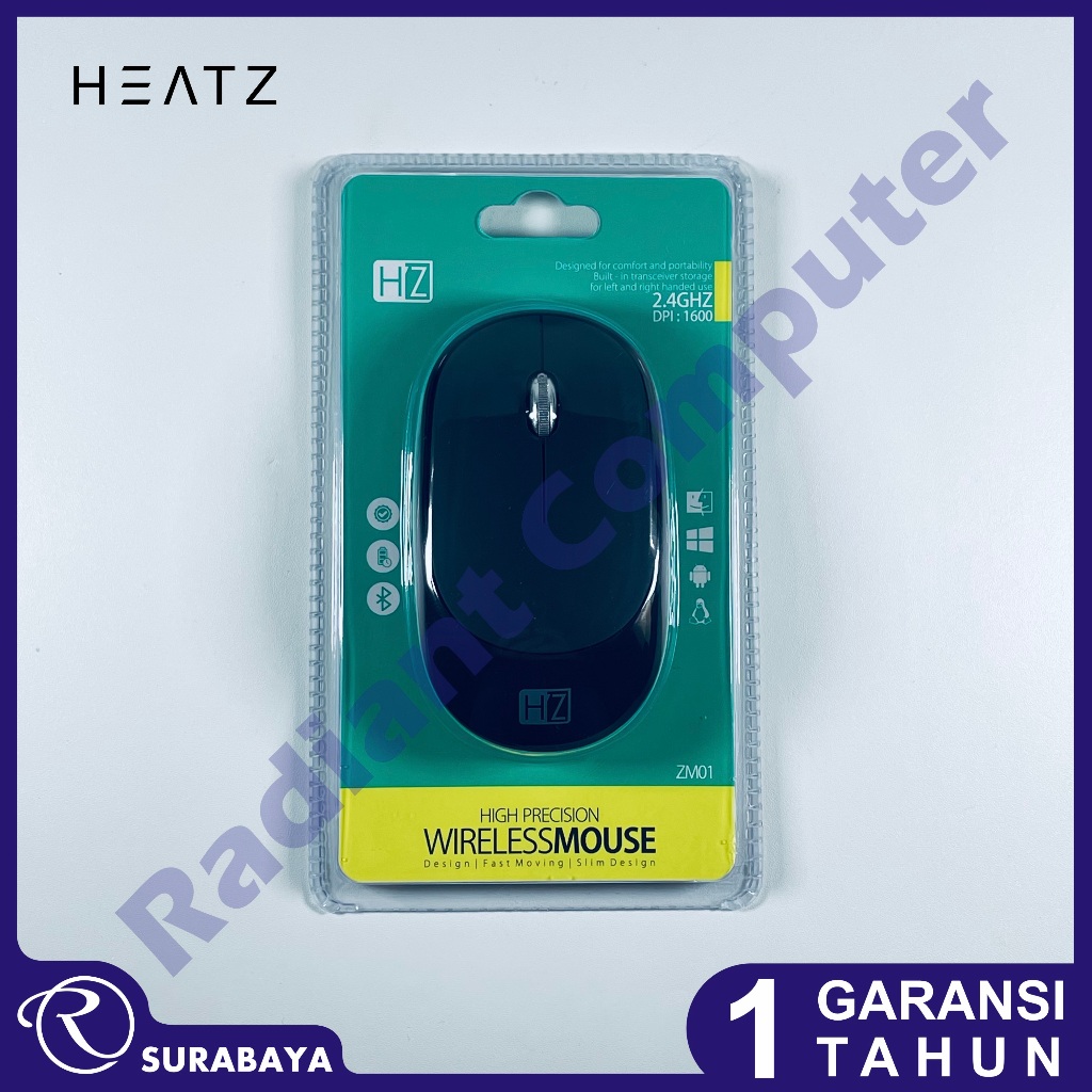 Jual Heatz ZM01 High Precision 2.4GHz Wireless Mouse | Shopee Indonesia