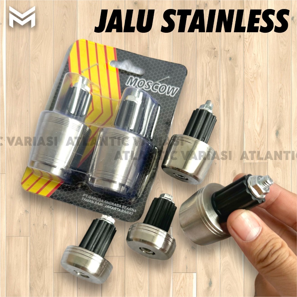 Jual JALU STANG STAINLES SET KIRI KANAN BANDUL STANG BANDUL JALU STANG ...