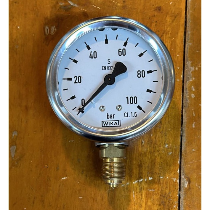 Jual WIKA Pressure Gauge 2.5" Manometer satuan Bar | Shopee Indonesia