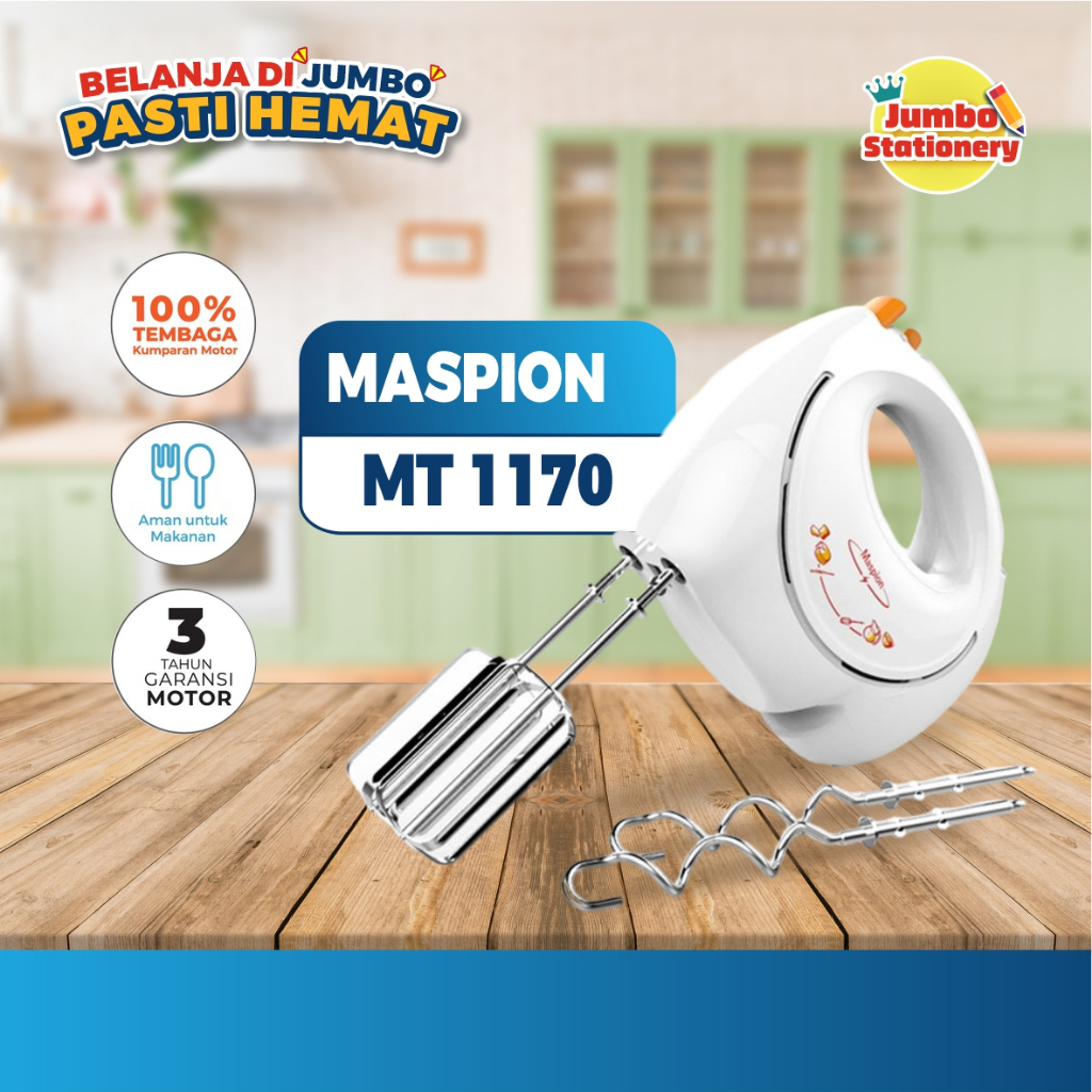 Jual Maspion Hand Mixer MT-1170 MT1170 | Shopee Indonesia