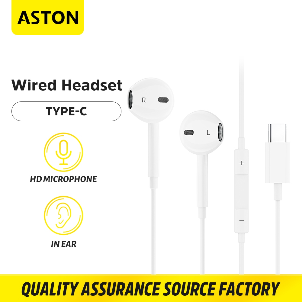 Jual ASTON Headset Iphone Lightning Gaming Music In Ear Earphone With ...