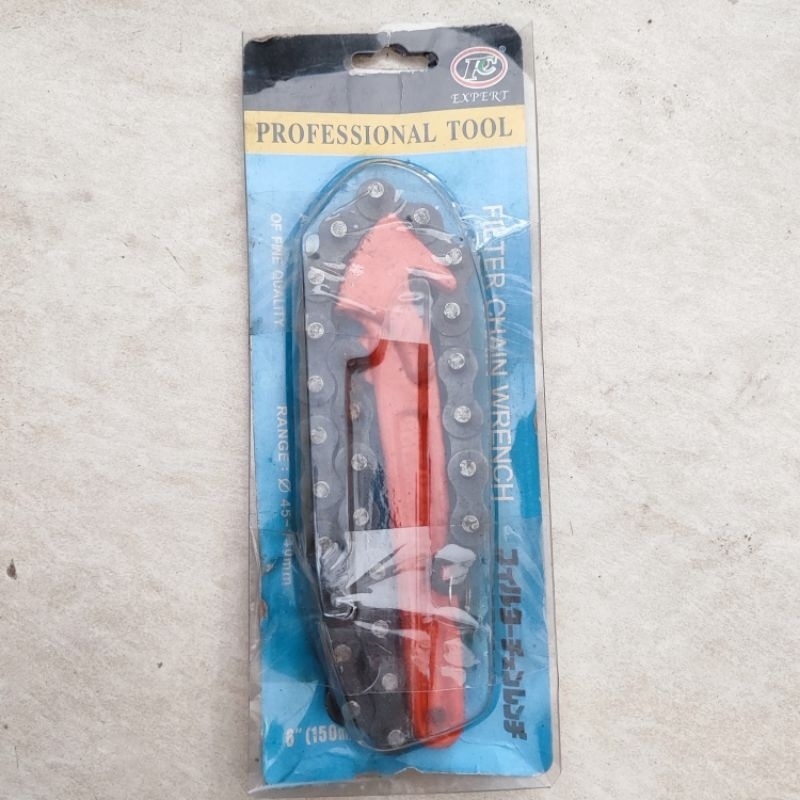 Jual Kunci Pembuka Filter Oli Solar Model Rantai Oil Chain Wrench PC ...