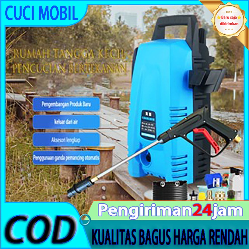 Jual Pompa Air Tekanan Tinggi untuk Cuci Mobil 220V - Mesin Cuci Mobil ...