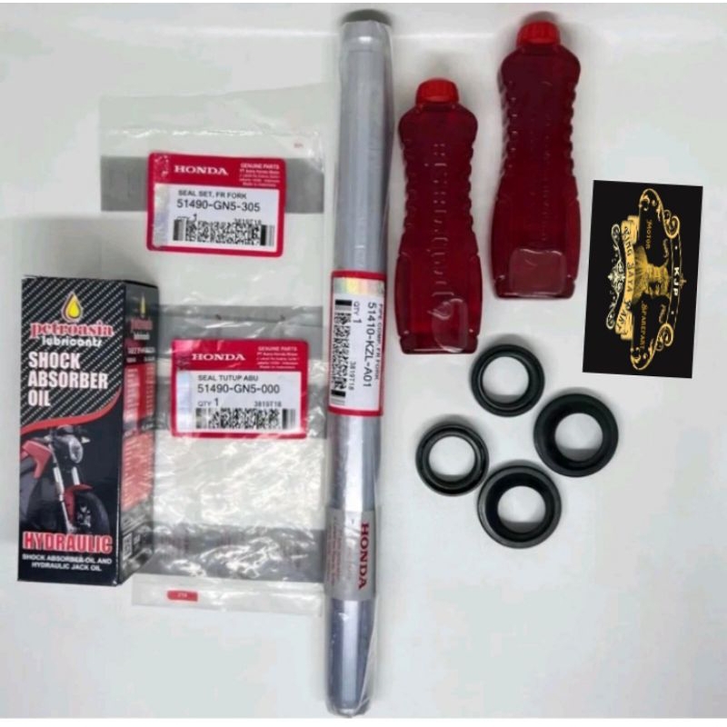 Jual paket as shock depan + per buat motor honda beat fi KZL beat ...
